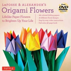 Origami Buttonhole Flower | Easy DIY paper origami projects