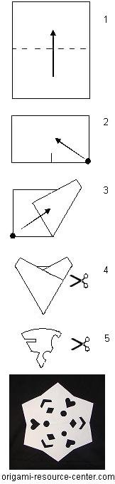 Kirigami Instructions | Fold and Cut Projects to Make Snowflake & Flowers